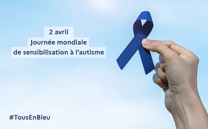 Tous en bleu pour la Journée Mondiale de sensibilisation à l'Autisme