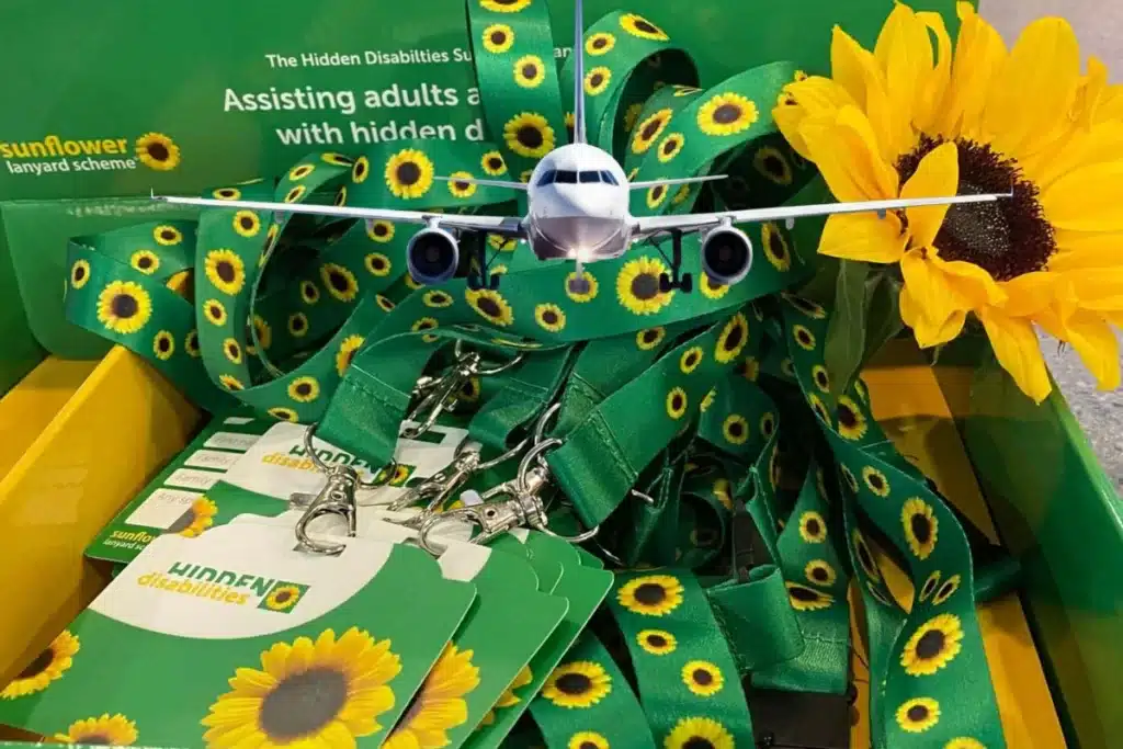 Les aéroports de Paris mettent en place le symbole du tournesol pour ...